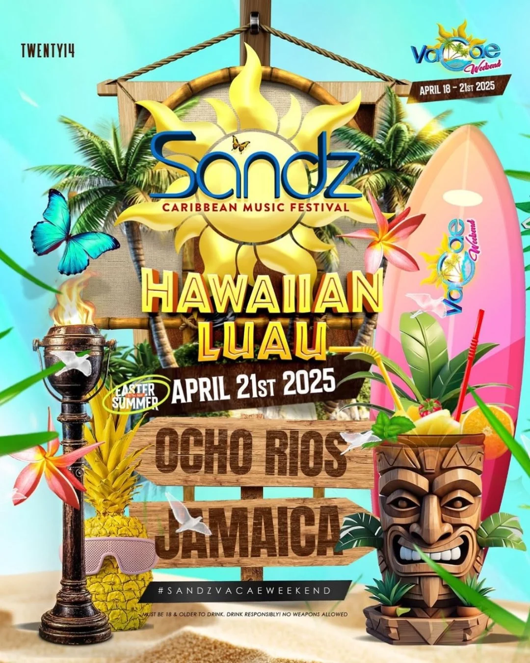 WEVACAE - SANDZ CARIBBEAN MUSIC FESTIVAL — Sandz Caribbean Music Festival