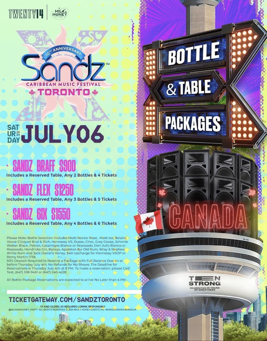 TORONTO - SANDZ CARIBBEAN MUSIC FESTIVAL — Sandz Caribbean Music Festival