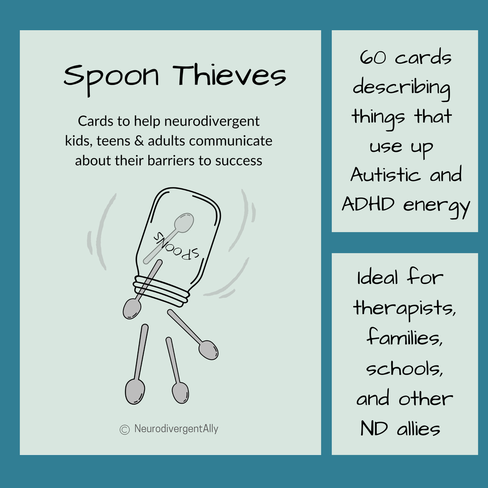 Autism ADHD Neurodiversity Affirming Educational Resource about Spoon ...
