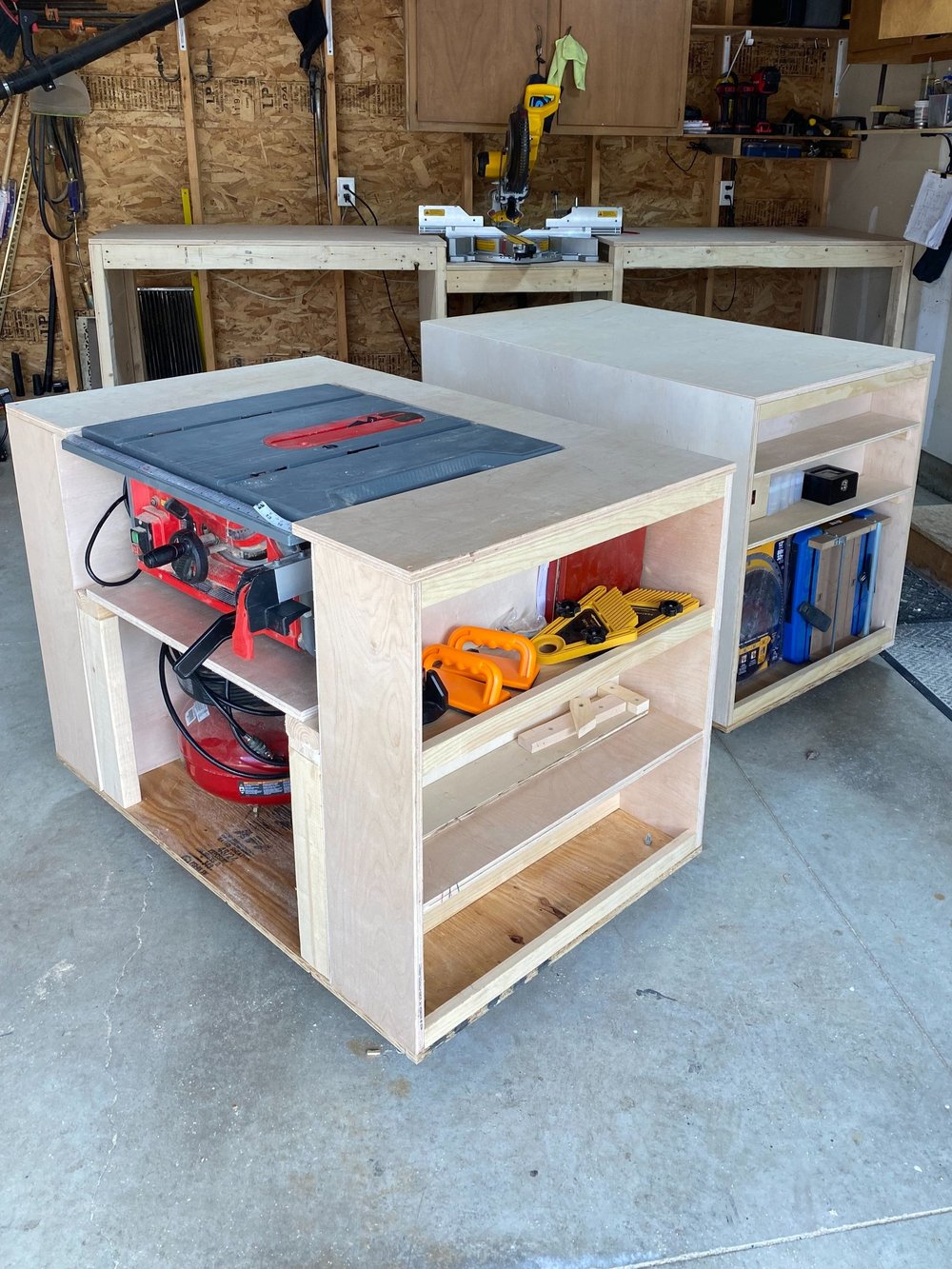 DIY workbench and tool organization — Built by Caitlin