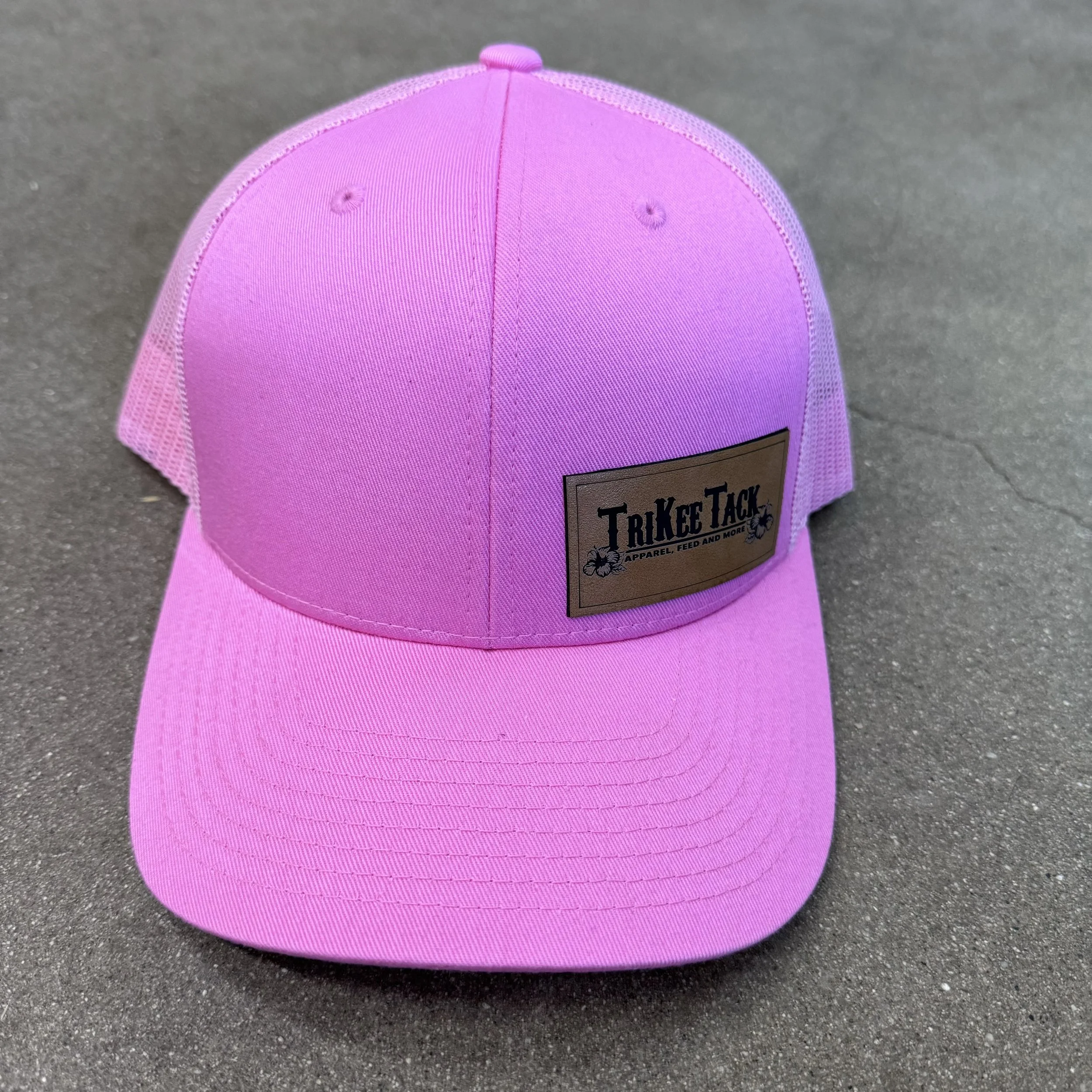 Classic Rope Caps Large Embroidered Logo — TriKee Tack