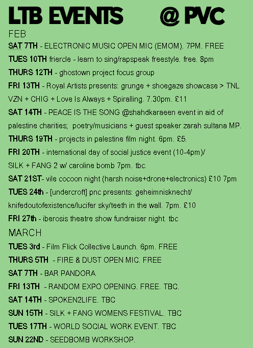 Events — LTB SHOWROOMS
