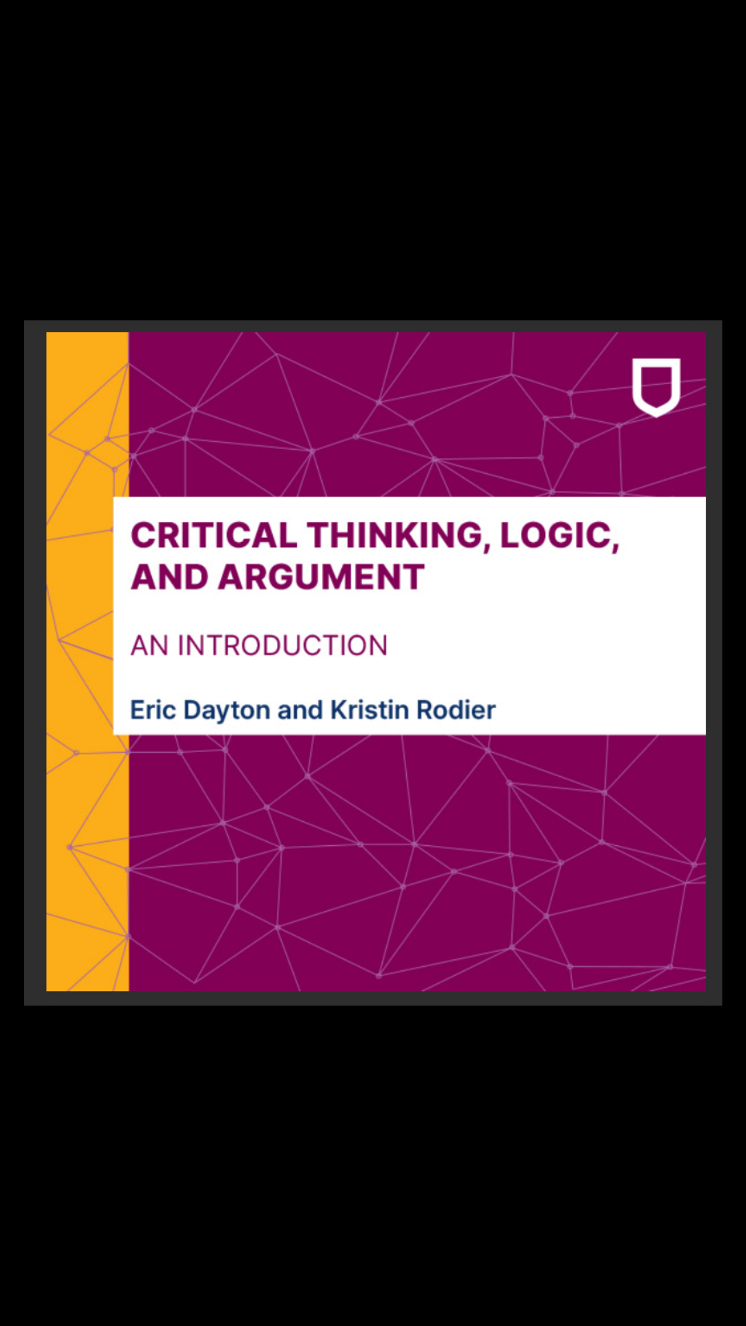 Textbook — Kristin Rodier