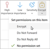 How to Encrypt an Email and Prevent Forwarding in Outlook — Ezynode Pty Ltd