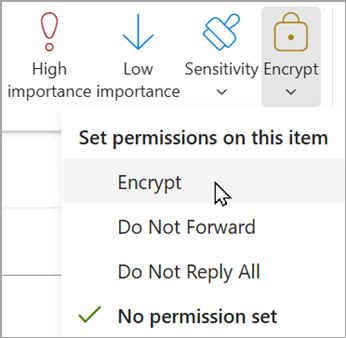 How to Encrypt an Email and Prevent Forwarding in Outlook — Ezynode Pty Ltd