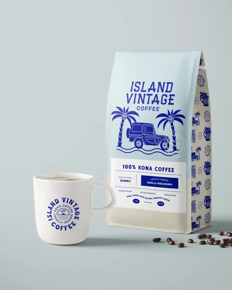Surf Coffee Shop Branding | Nixon Design | Graphic Design, San Diego CA