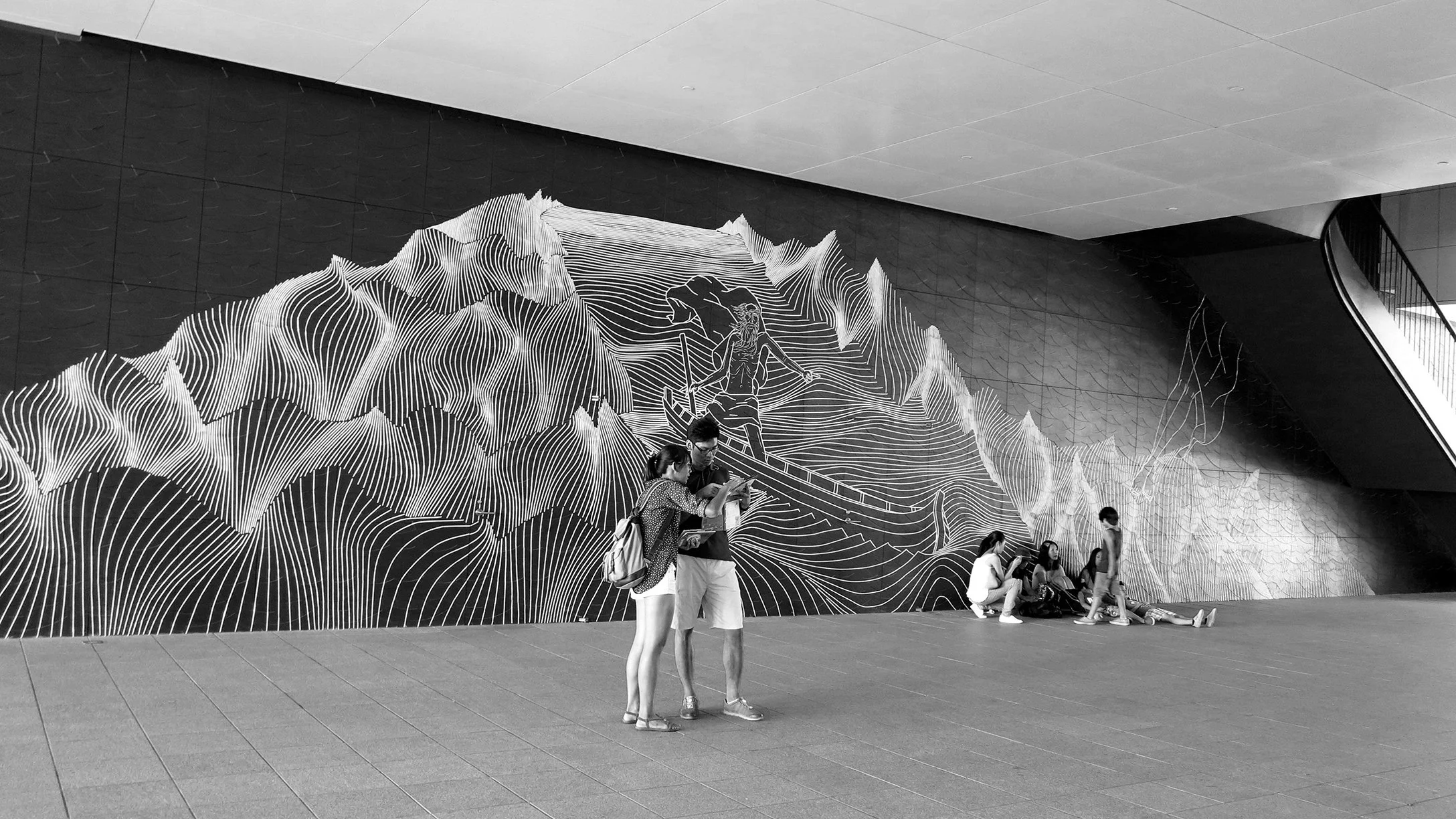 Tape Art | Explore Creative Murals — Buff Diss