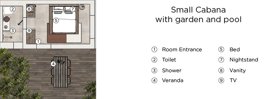 Small Cabana With Garden — Ergon Houses
