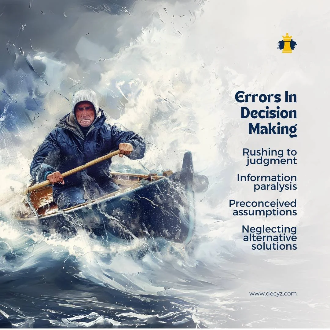 Decision Making Errors That Unknowingly Lead To Irrational Decisions ...