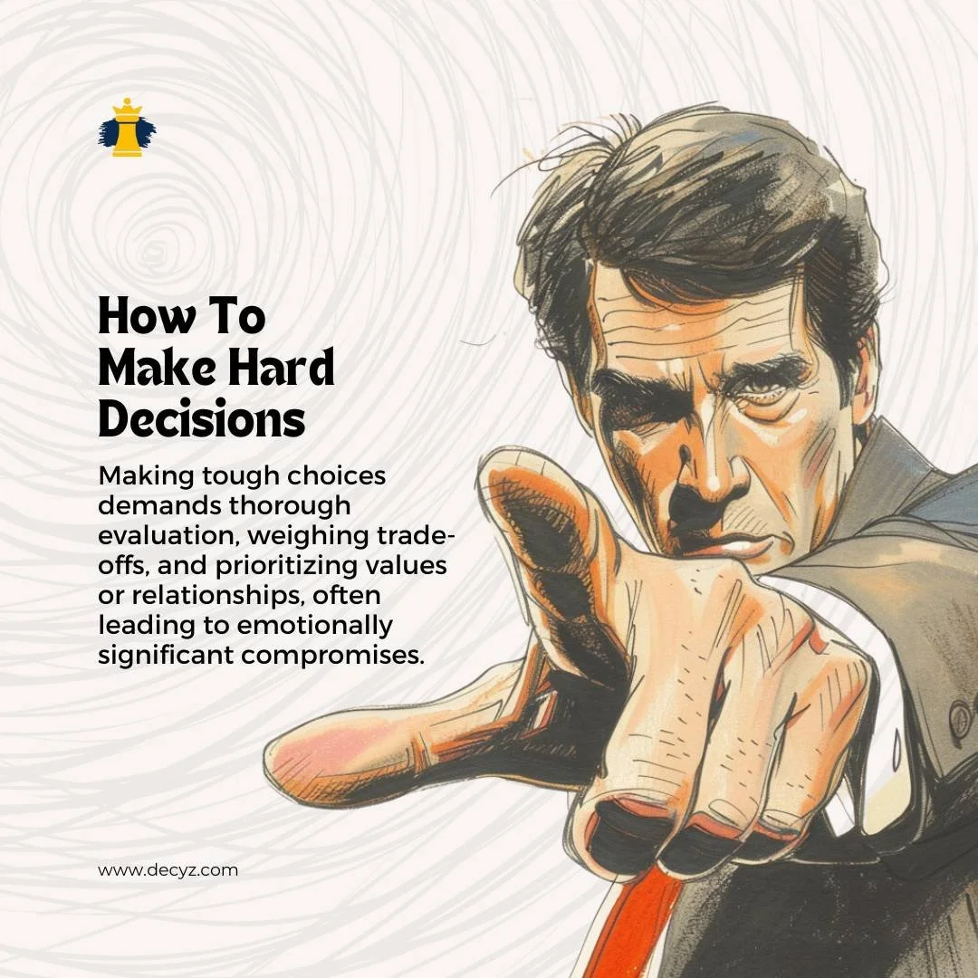 Hard Decisions That Scare You Aren’t As Difficult As You Think — Decyz