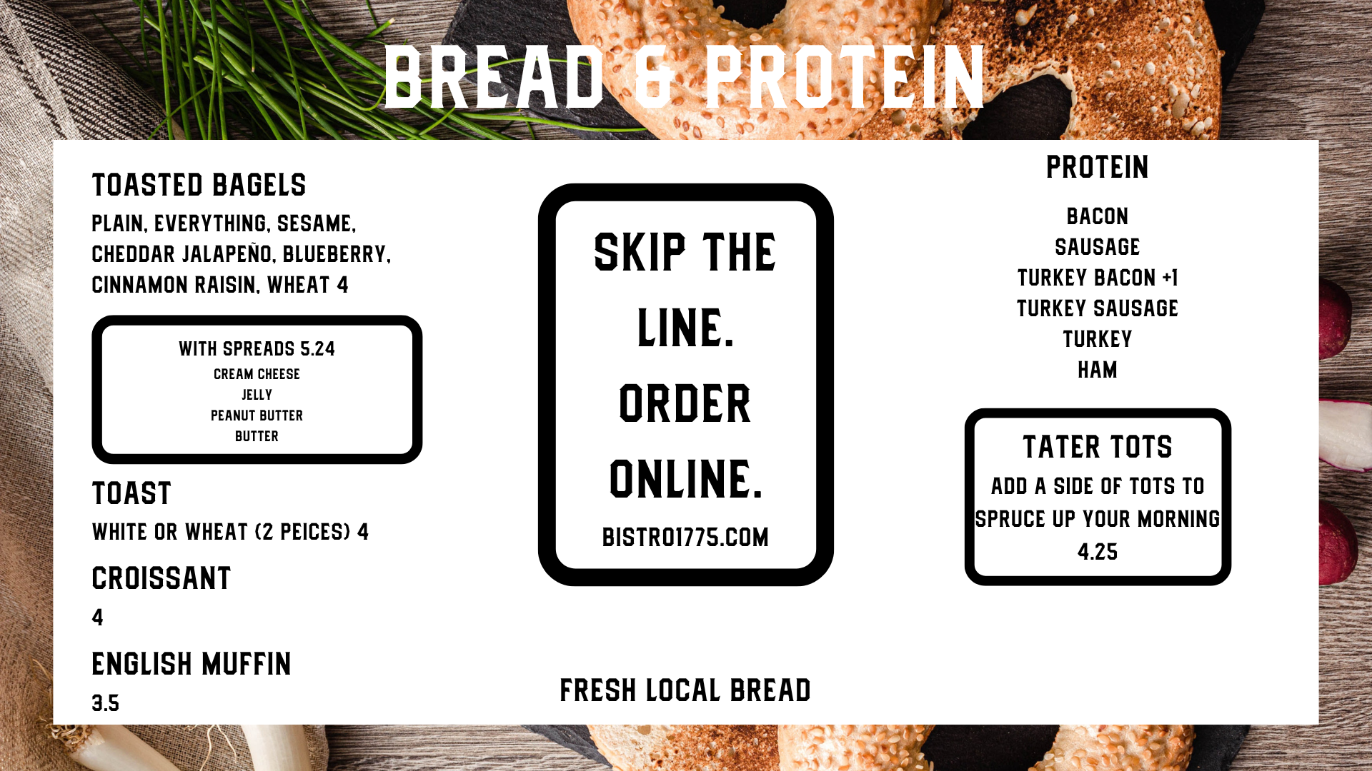 Menu — The Commons Fooderie - Fairfax (Copy)