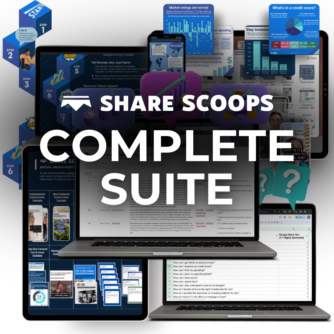 Pricing: Individual Plans — Share Scoops