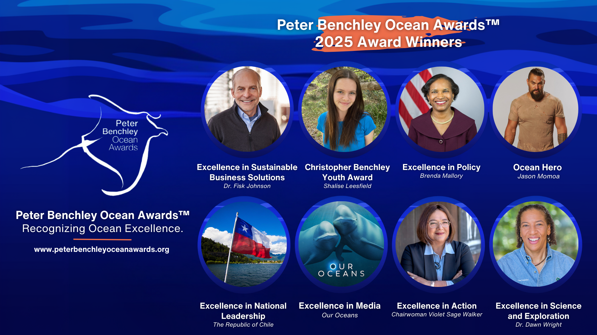 2025 Peter Benchley Ocean Award Winners — acp.o