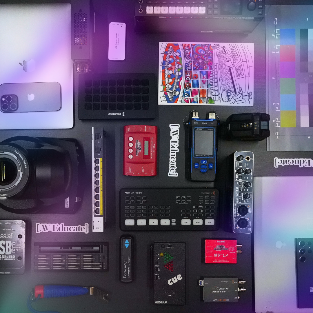 Av Educate Level Up Here