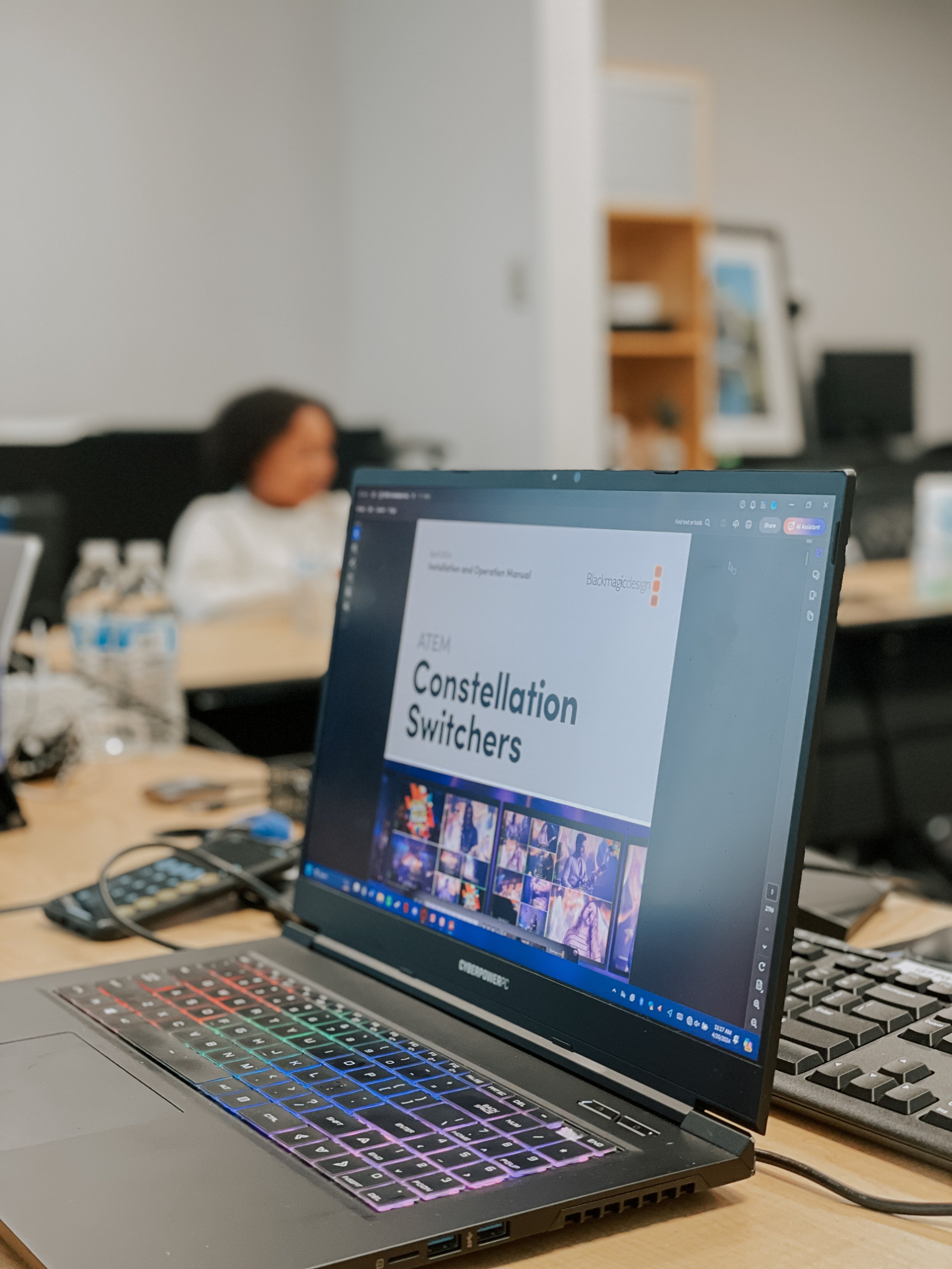 ATEM 2 M/E Constellation Deep Dive (DAY 1) with Christopher "Boddie" Brown (4/20/24) — [ AV ...