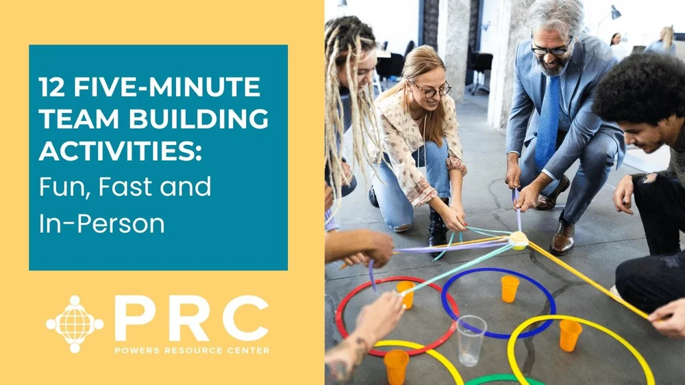 12 5-Minute Team Building Activities — PRC