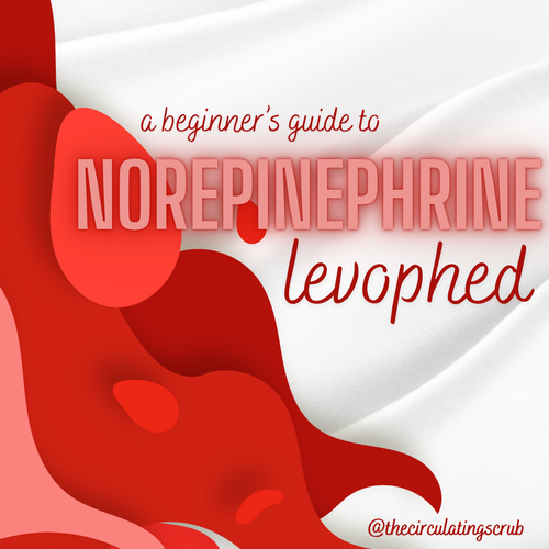 A Beginner’s Guide to Norepinephrine (Levophed) — The Circulating Scrub