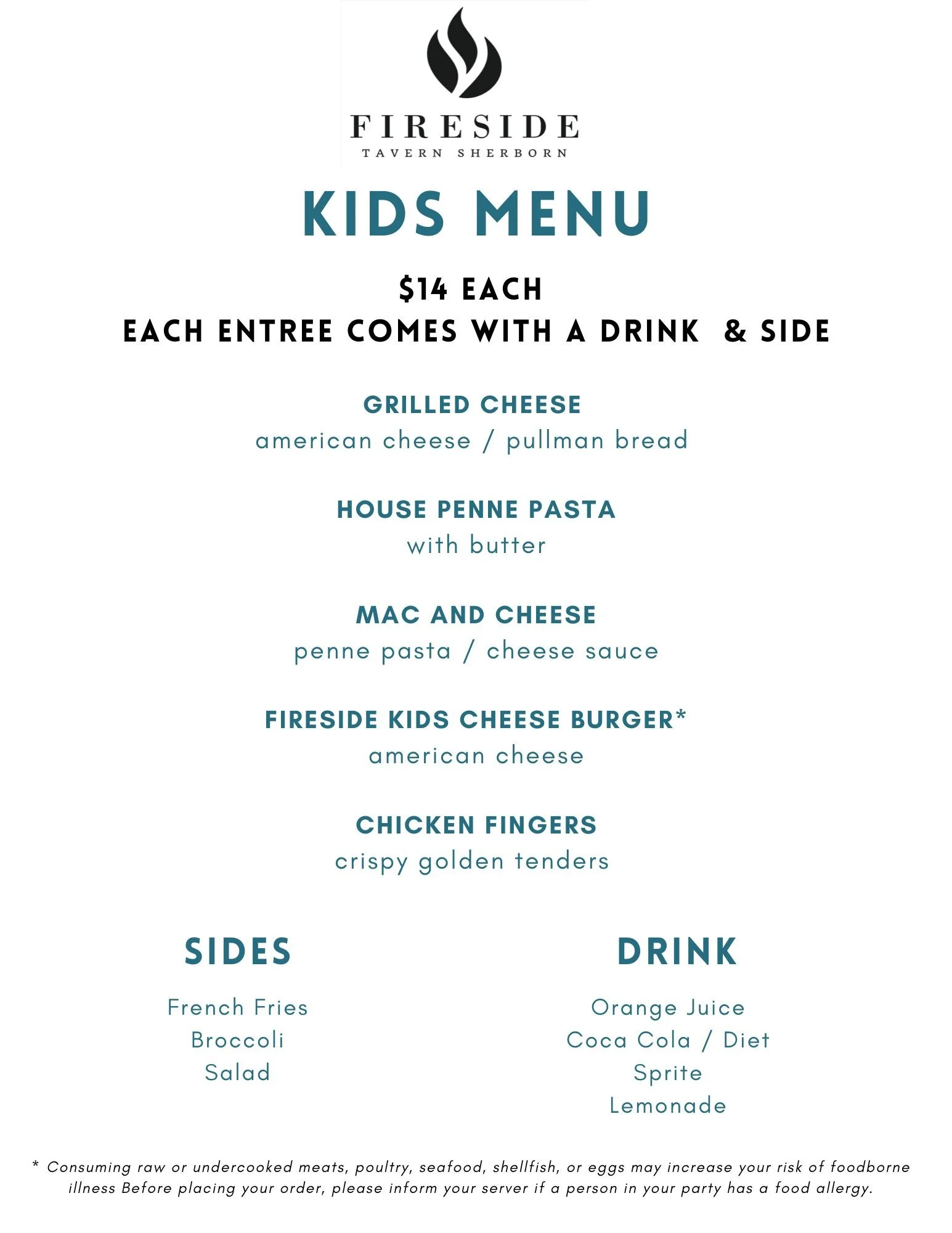 Fireside Tavern Sherborn