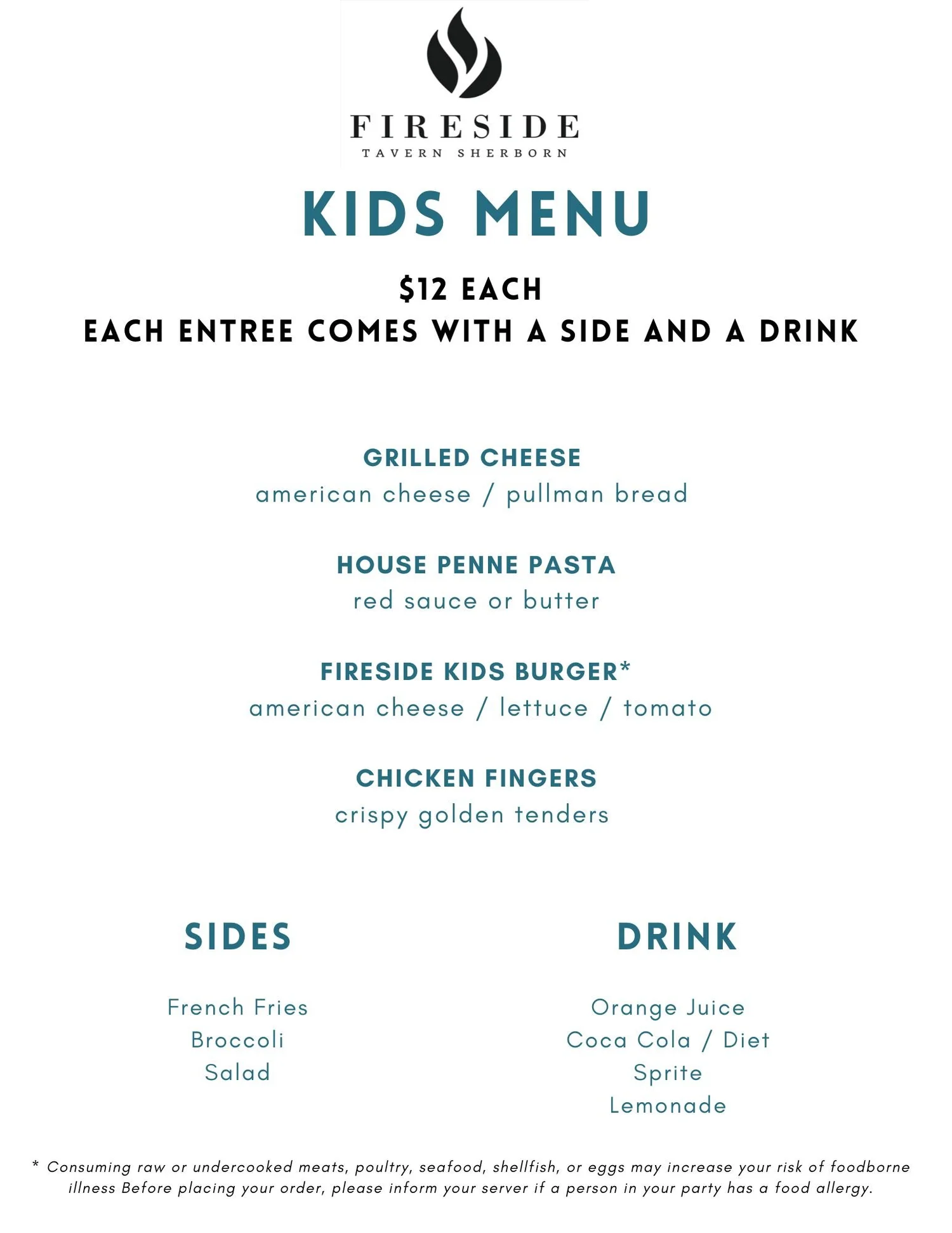 Fireside Tavern Sherborn