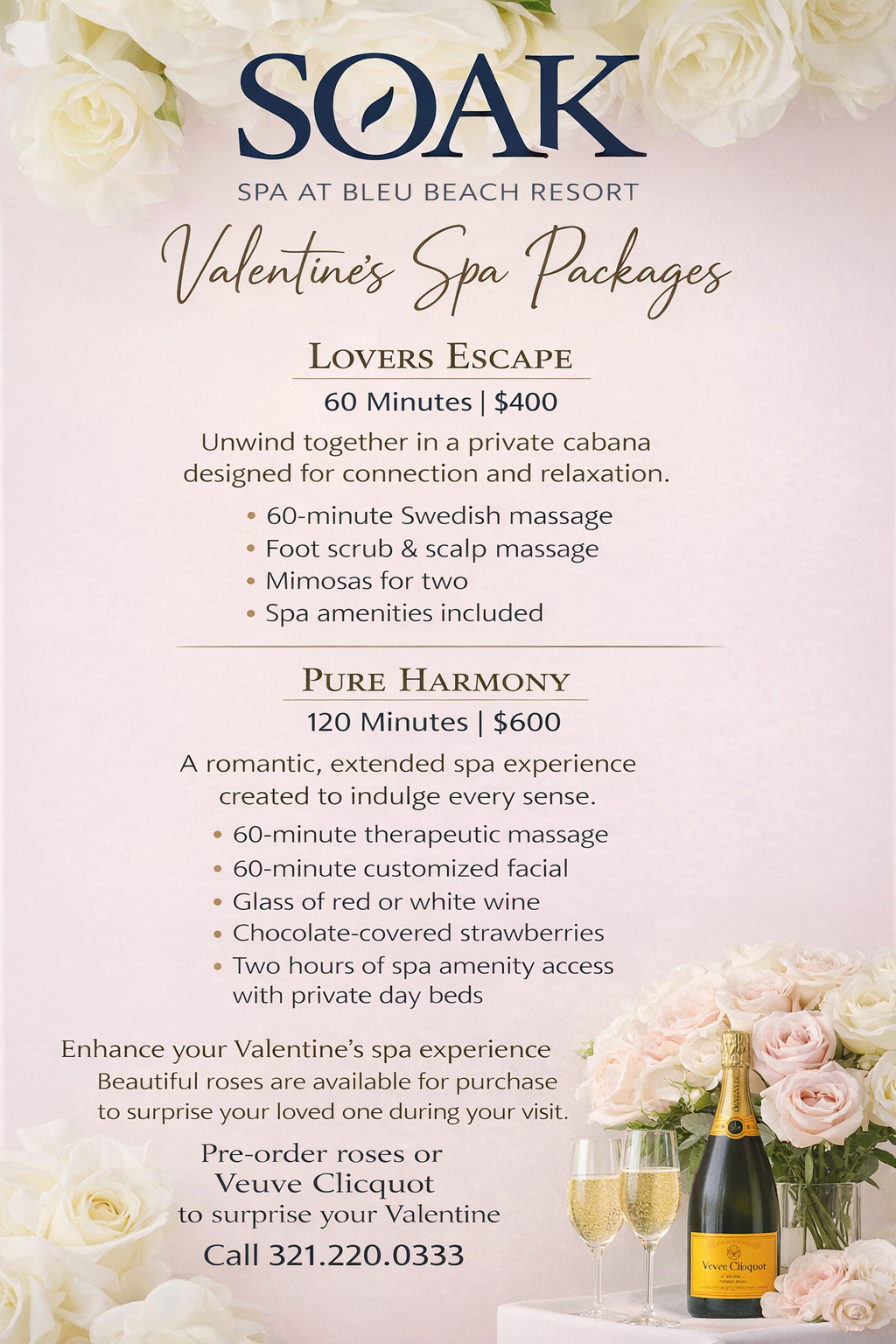 Soak Spa — SOAK Spa at Bleu Beach Resort