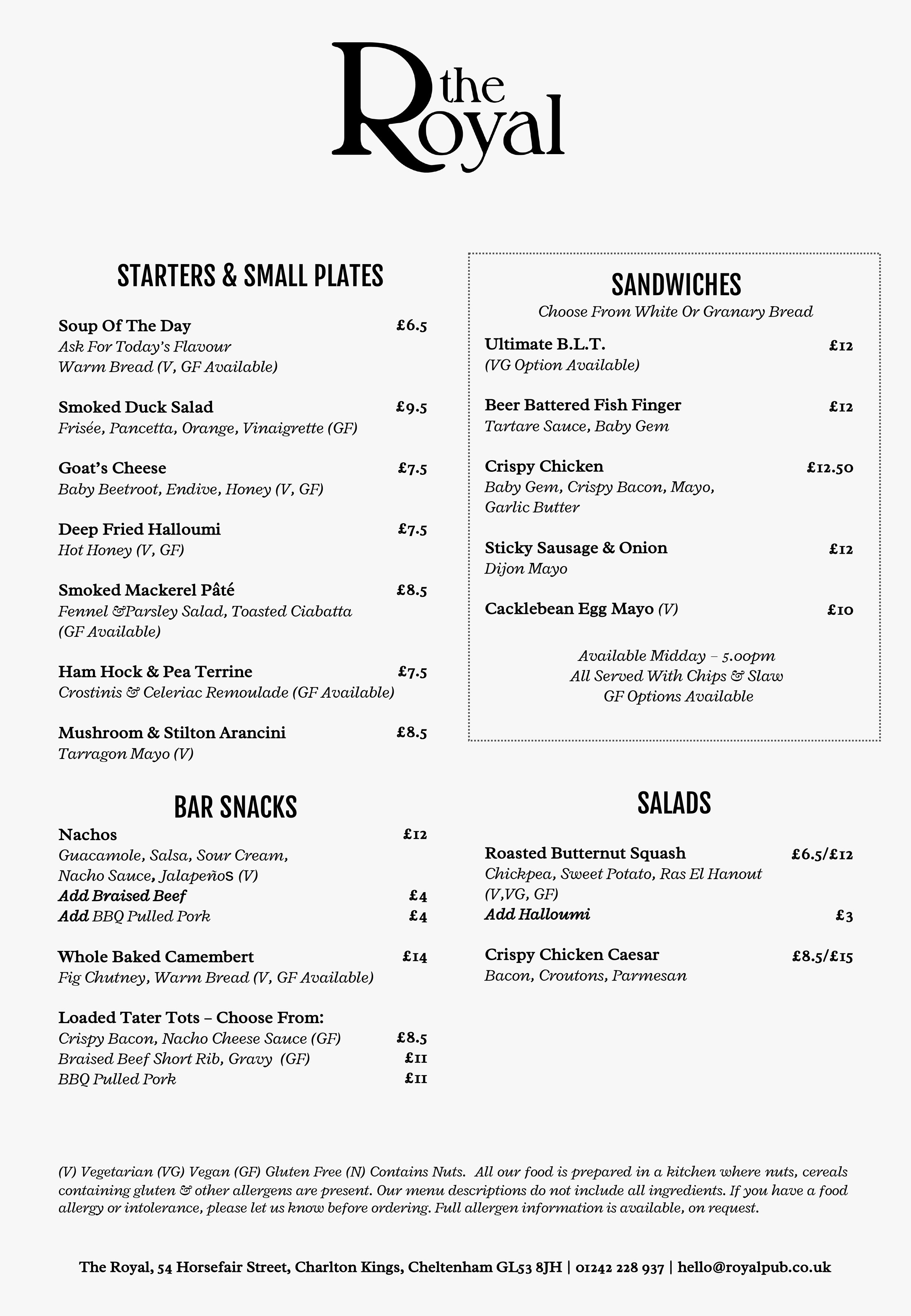 The Royal, Charlton Kings