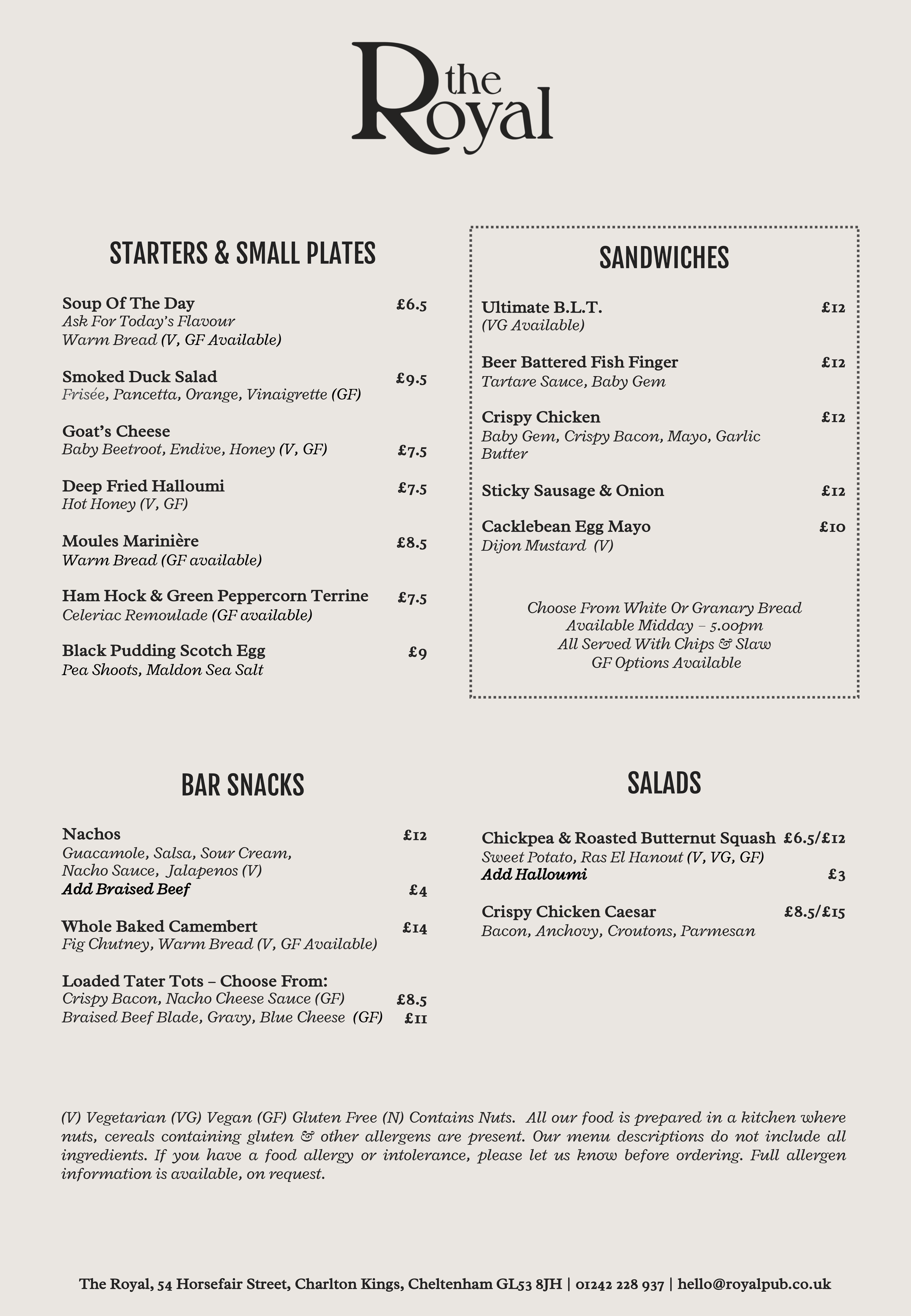 The Royal, Charlton Kings