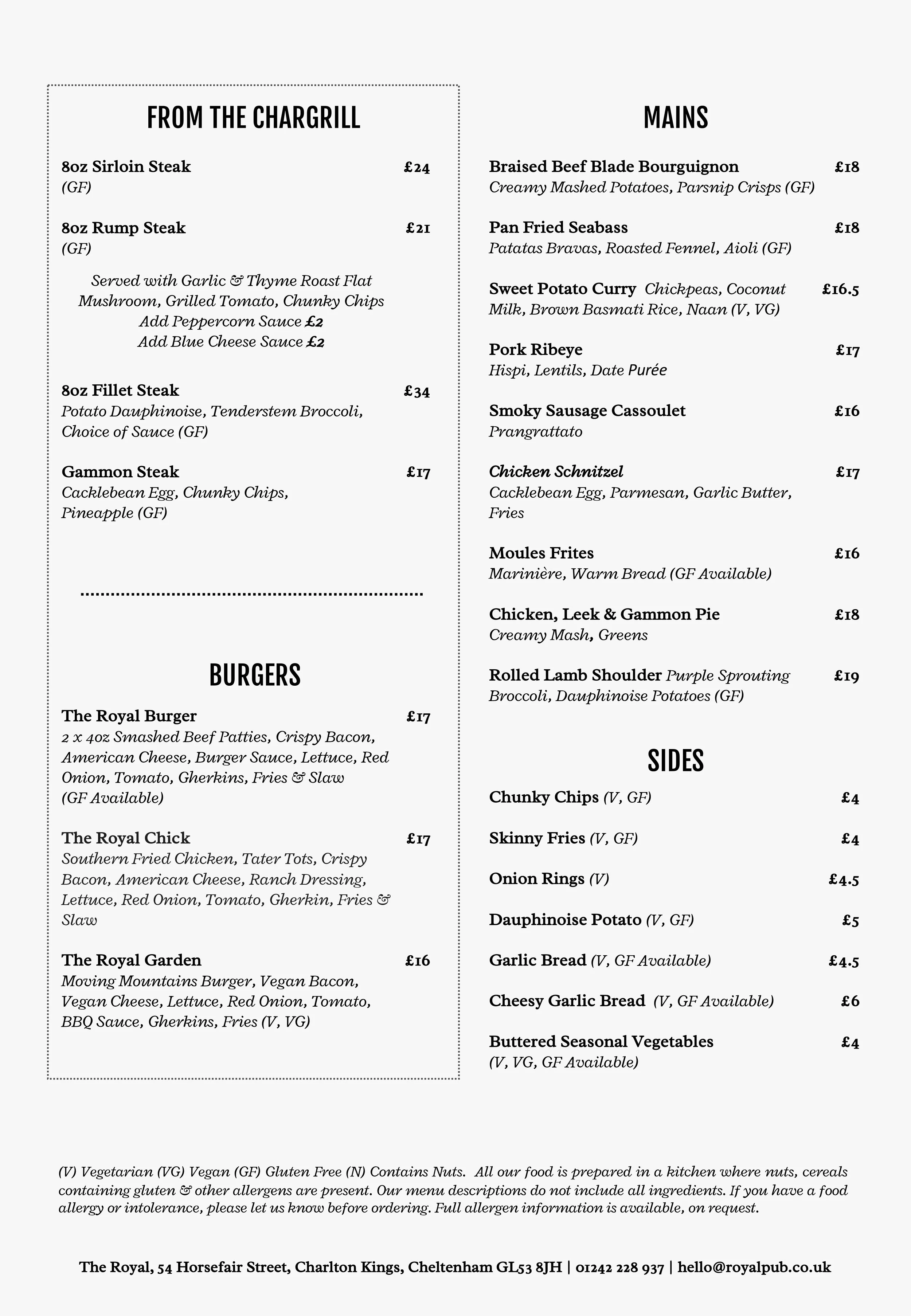 The Royal, Charlton Kings