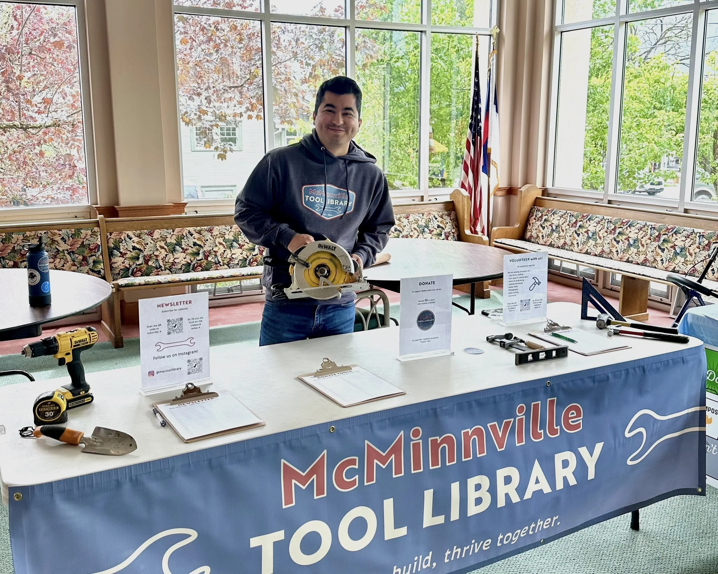 Volunteer — McMinnville Tool Library