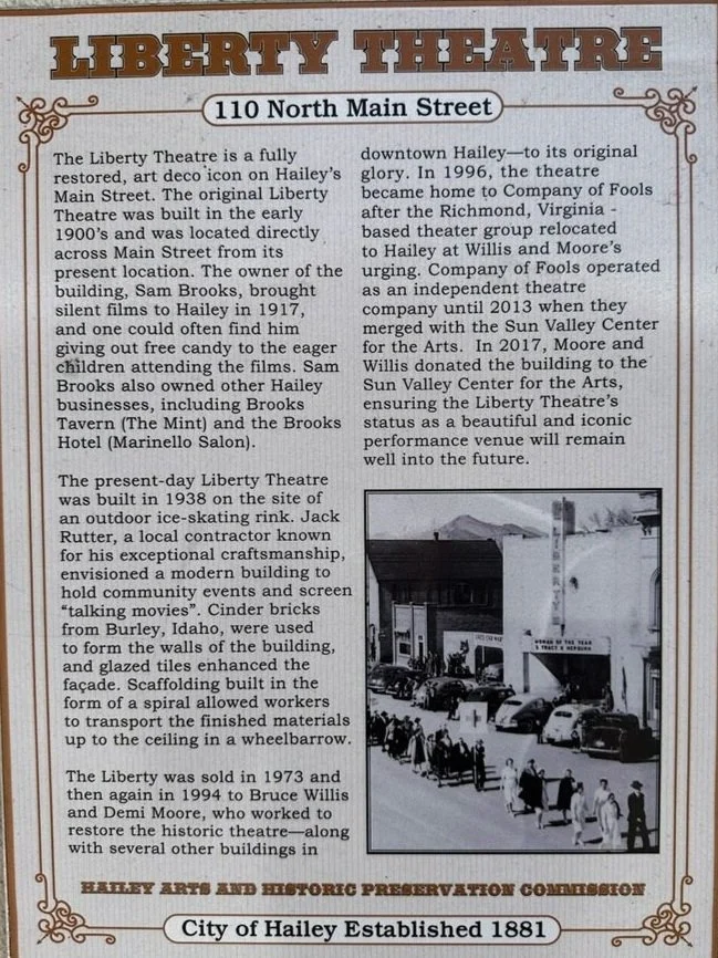 About the Liberty Theater — Liberty Theater