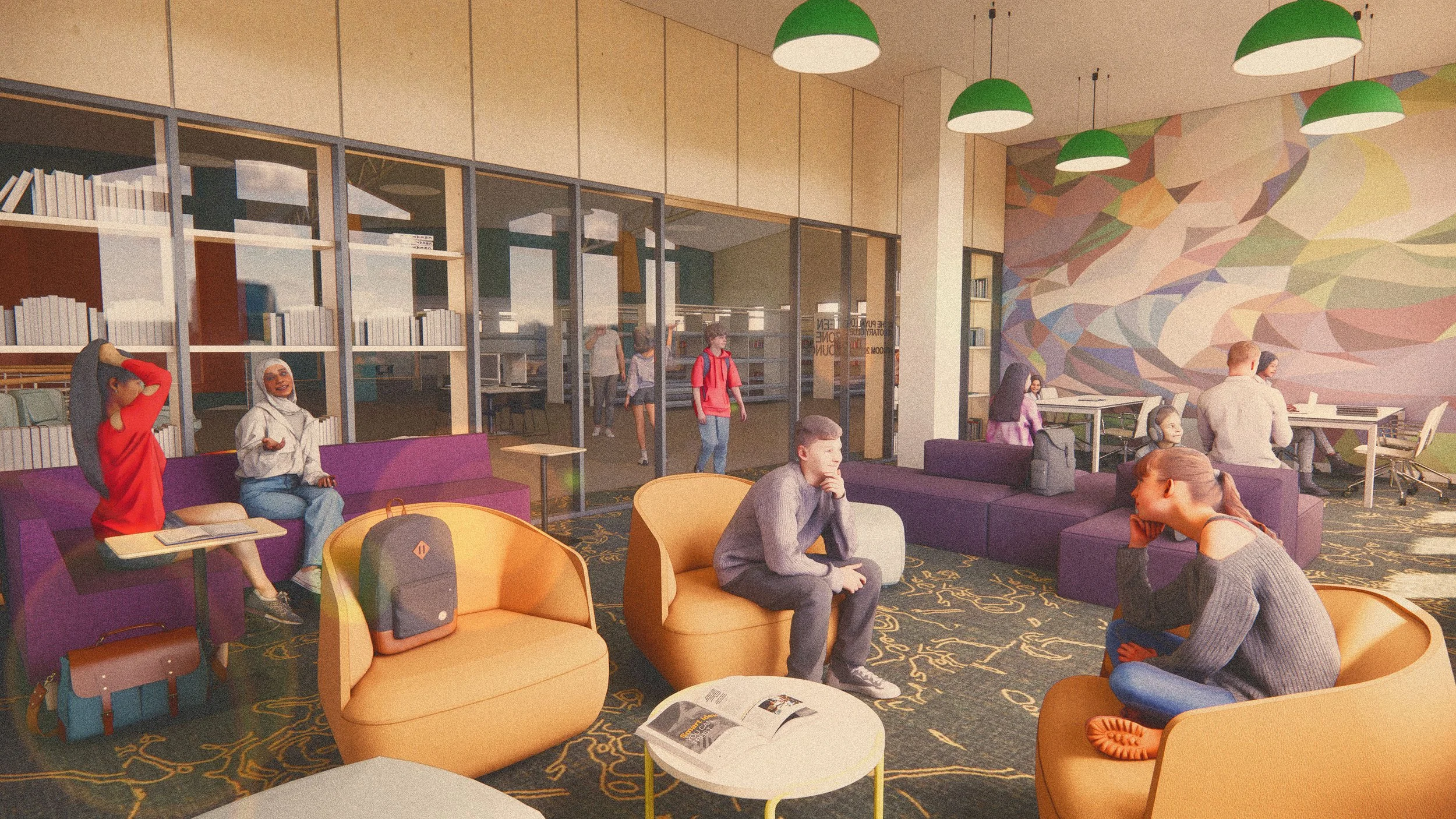 Puyallup Library: Teen Zone — Johnston Architects