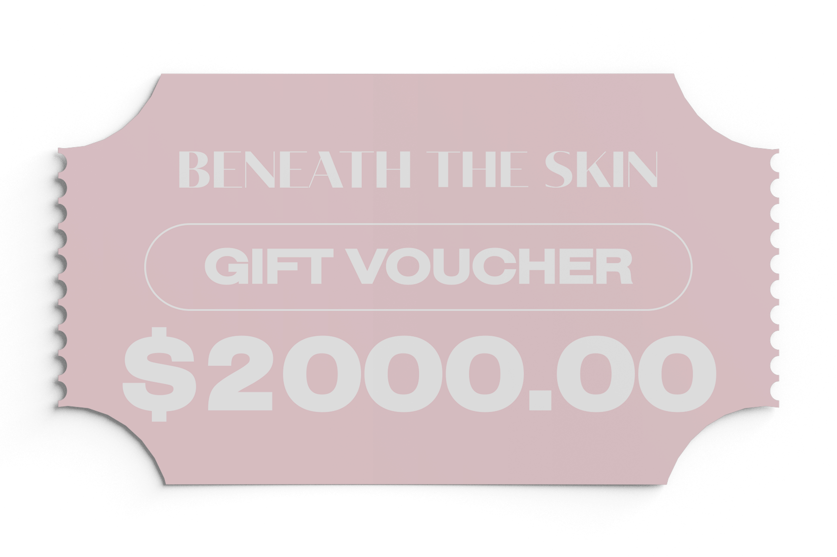 Gift Vouchers — Beneath The Skin