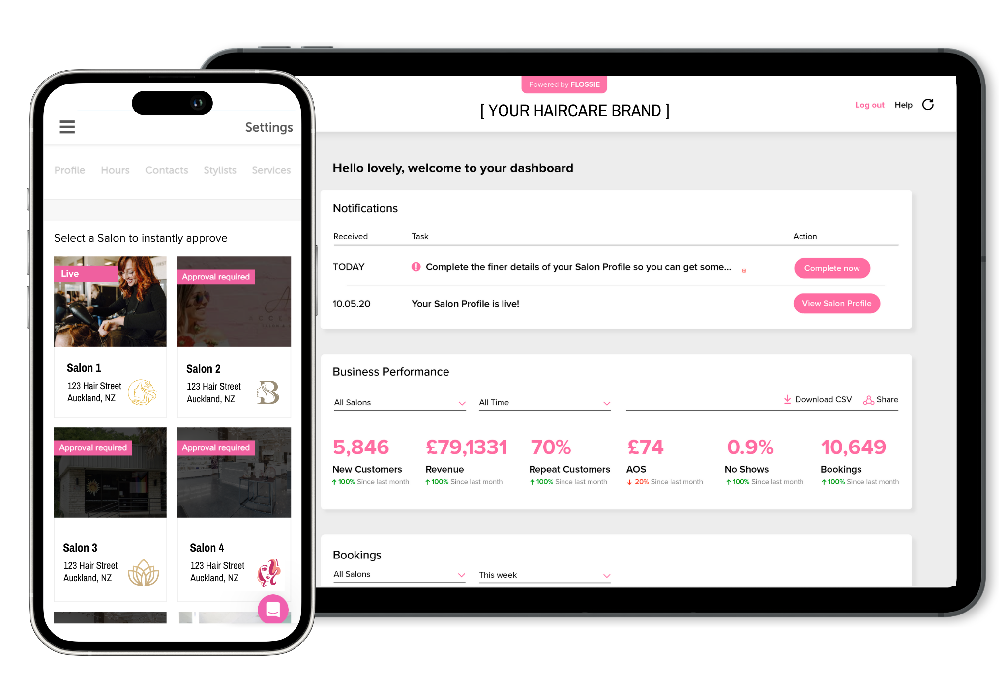 Flossie enables hair and beauty brands safe access to salon data