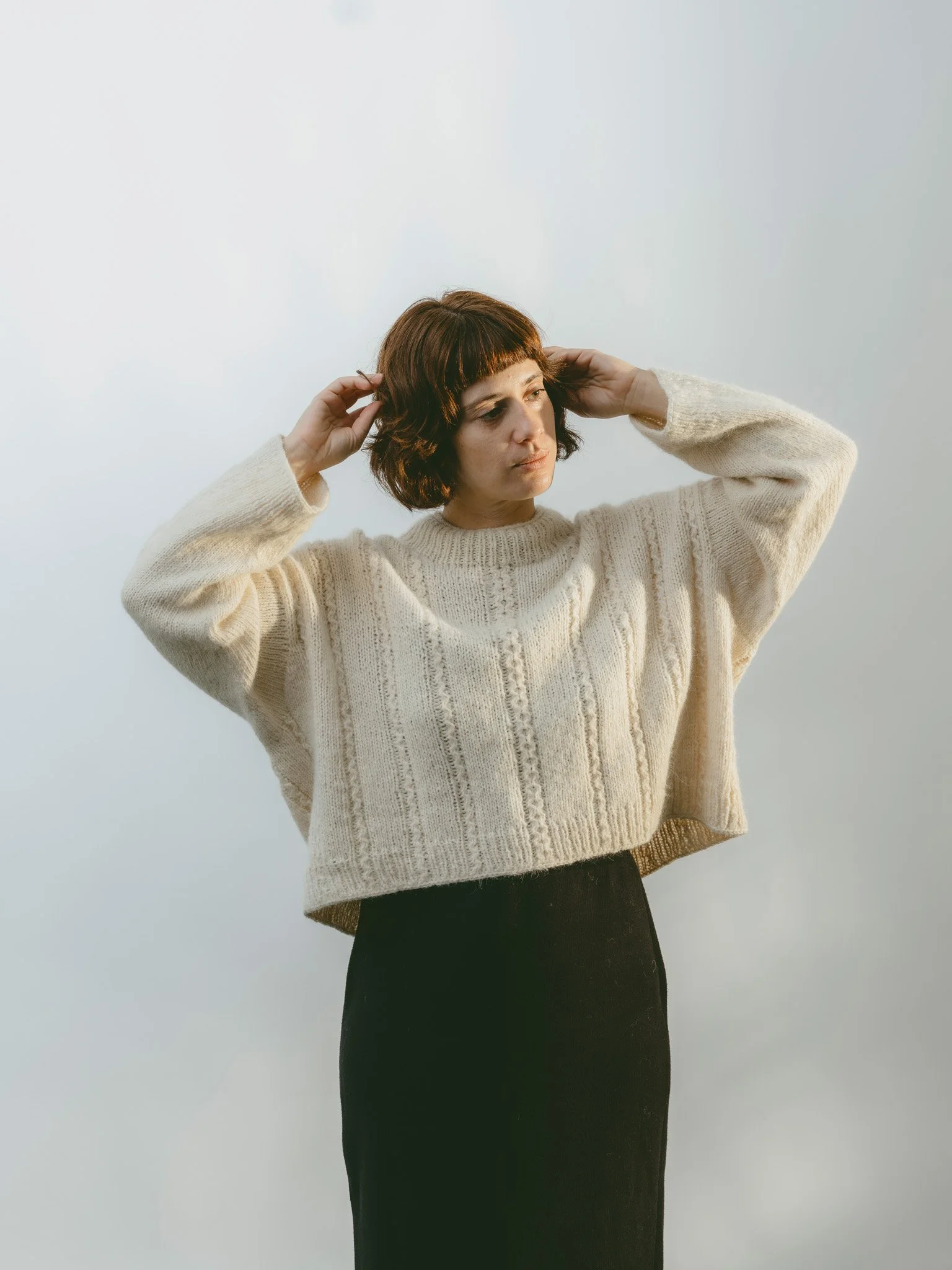 OHIA sweater pattern in English — Camille Romano