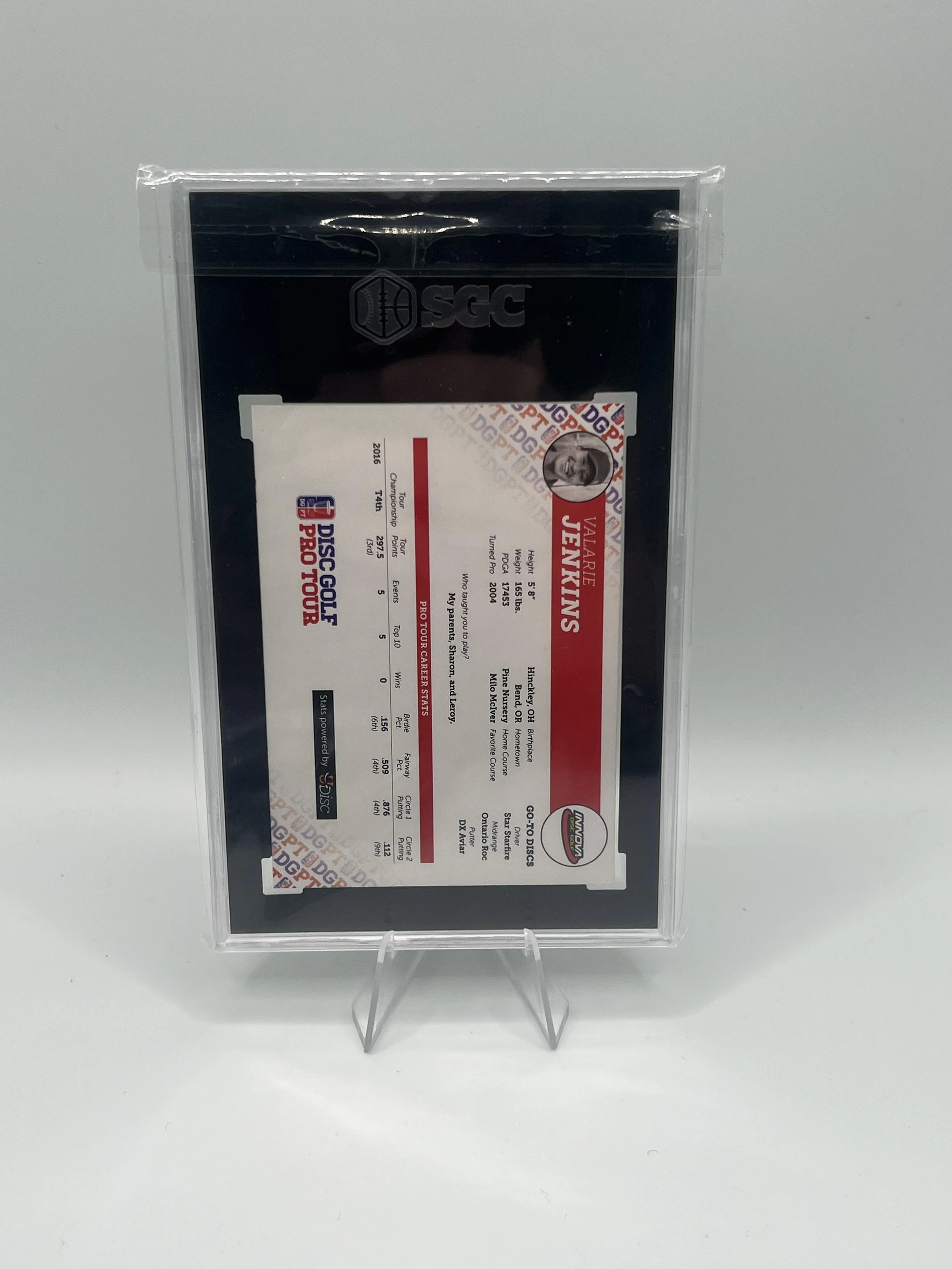 2016 Valarie Jenkins Disc Golf Pro Tour — DiscGolf.cards