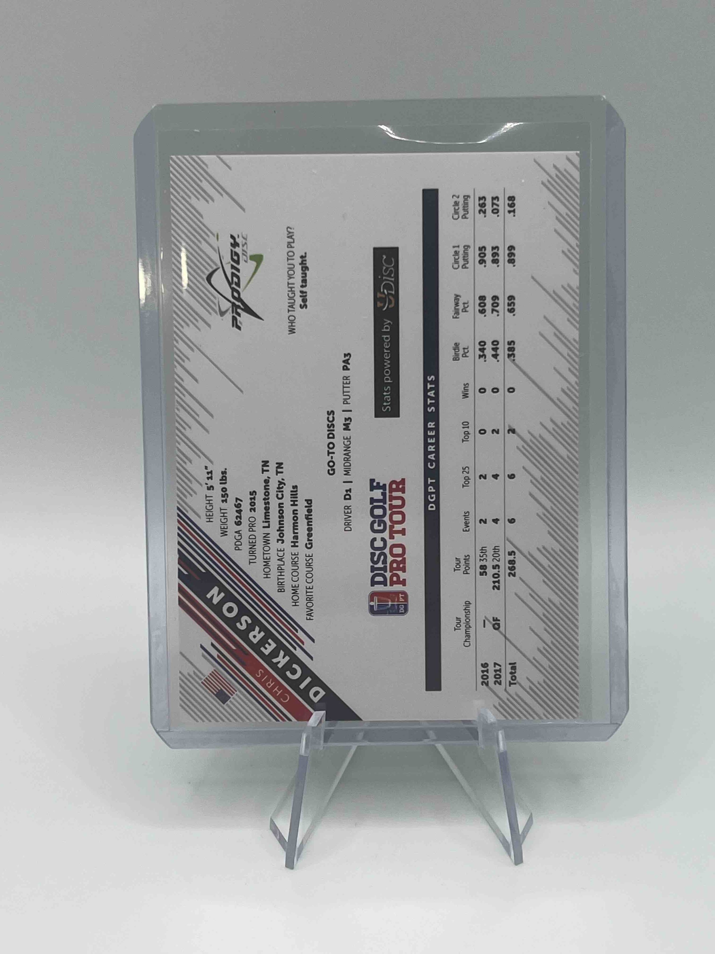 2017 Madison Walker Disc Golf Pro Tour — DiscGolf.cards