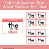 Heart Words / High-Frequency Word Posters and Flashcards | Orthographic ...