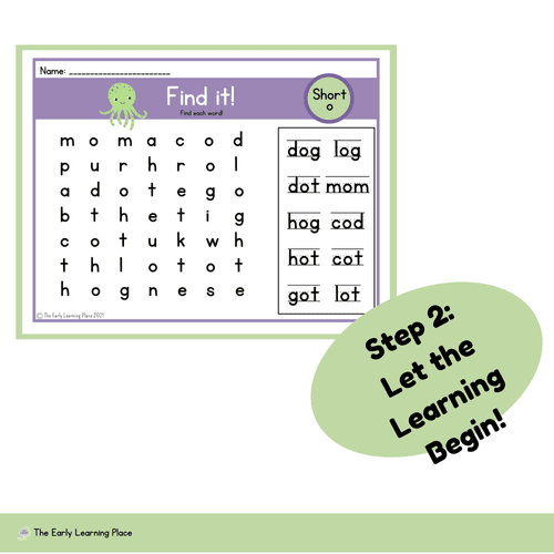 Short Vowel CVC Worksheets and Activities - Short U — The Early ...