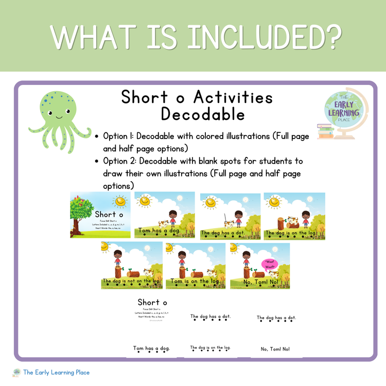 Short Vowel CVC Worksheets and Activities - Short U — The Early ...