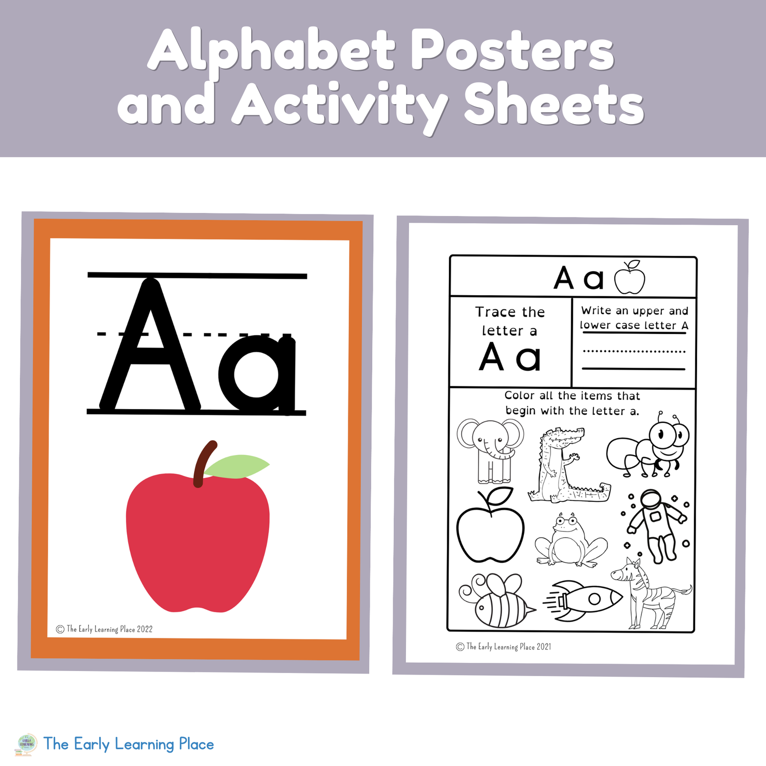 Letter Formation House Paper | Alphabet — The Early Learning Place