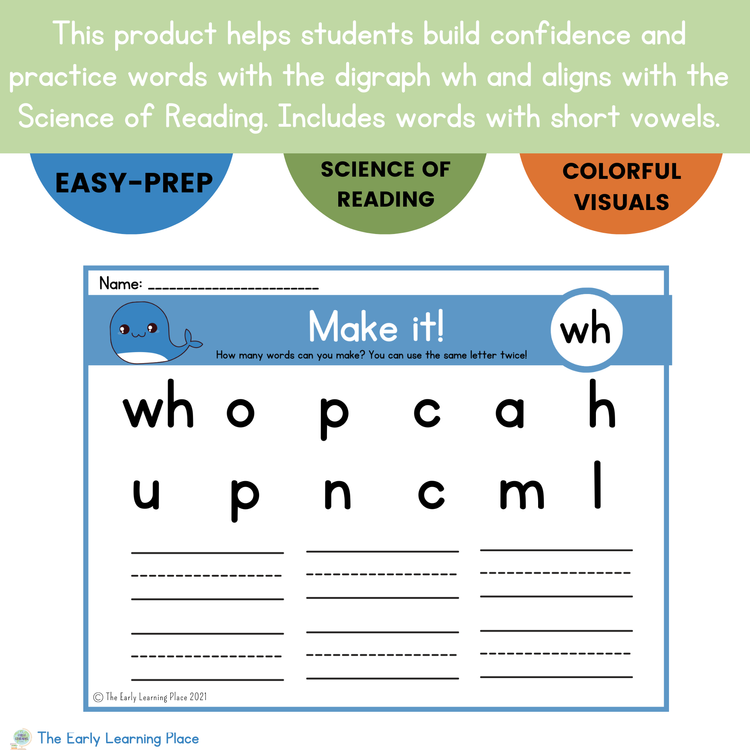 Short Vowel CVC Worksheets and Activities - Short I — The Early ...