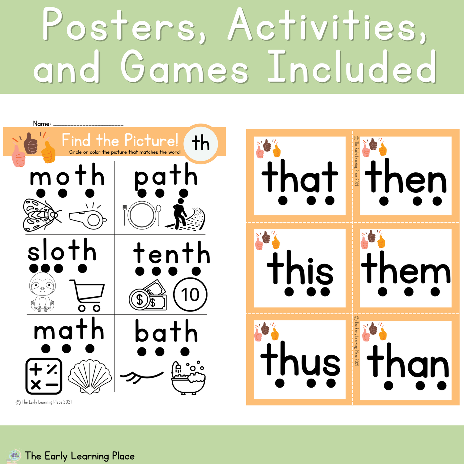 Compound Words Games and Activities — The Early Learning Place