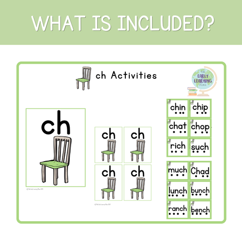 Digraph sh Posters, Word Cards, and Activities | Science of Reading ...