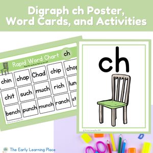 Digraph sh Posters, Word Cards, and Activities | Science of Reading ...