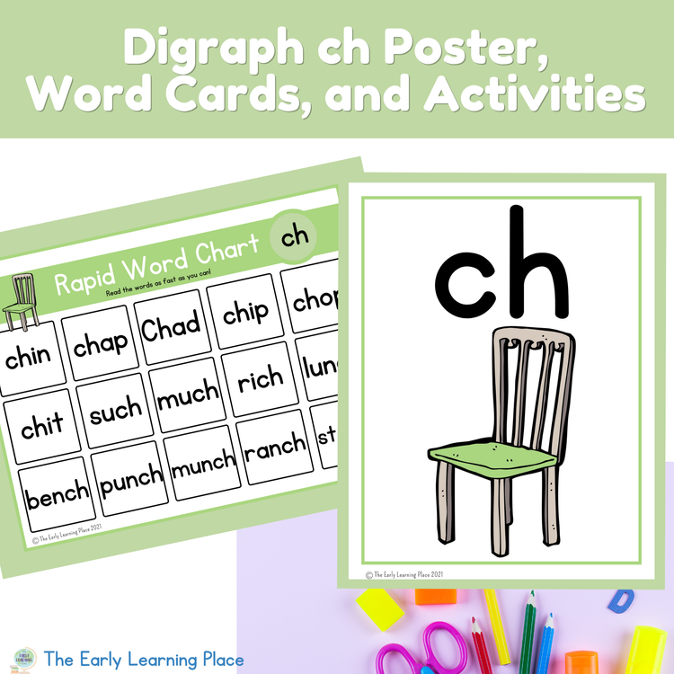 Digraph sh Posters, Word Cards, and Activities | Science of Reading ...