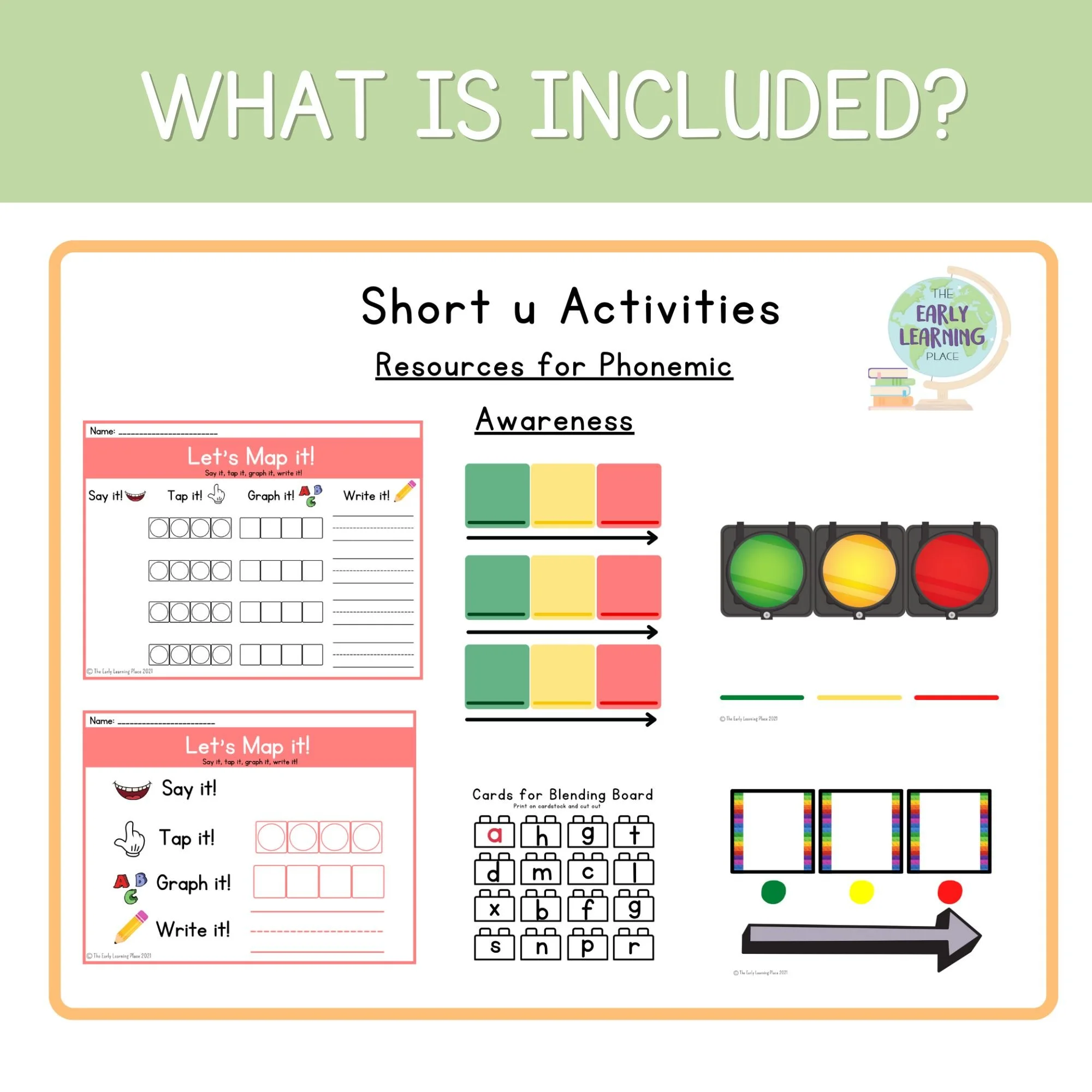 Short Vowel CVC Worksheets and Activities - Short U — The Early ...