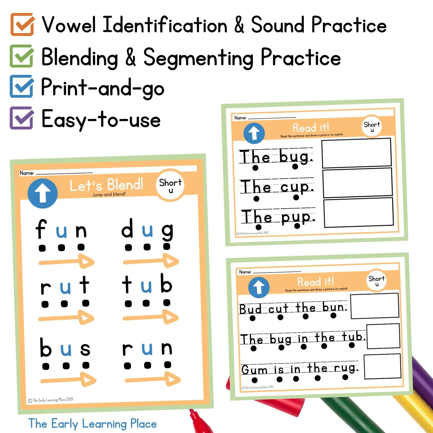 Holiday / Seasonal Blending Cards | Graphemes | Blending Drills — The ...