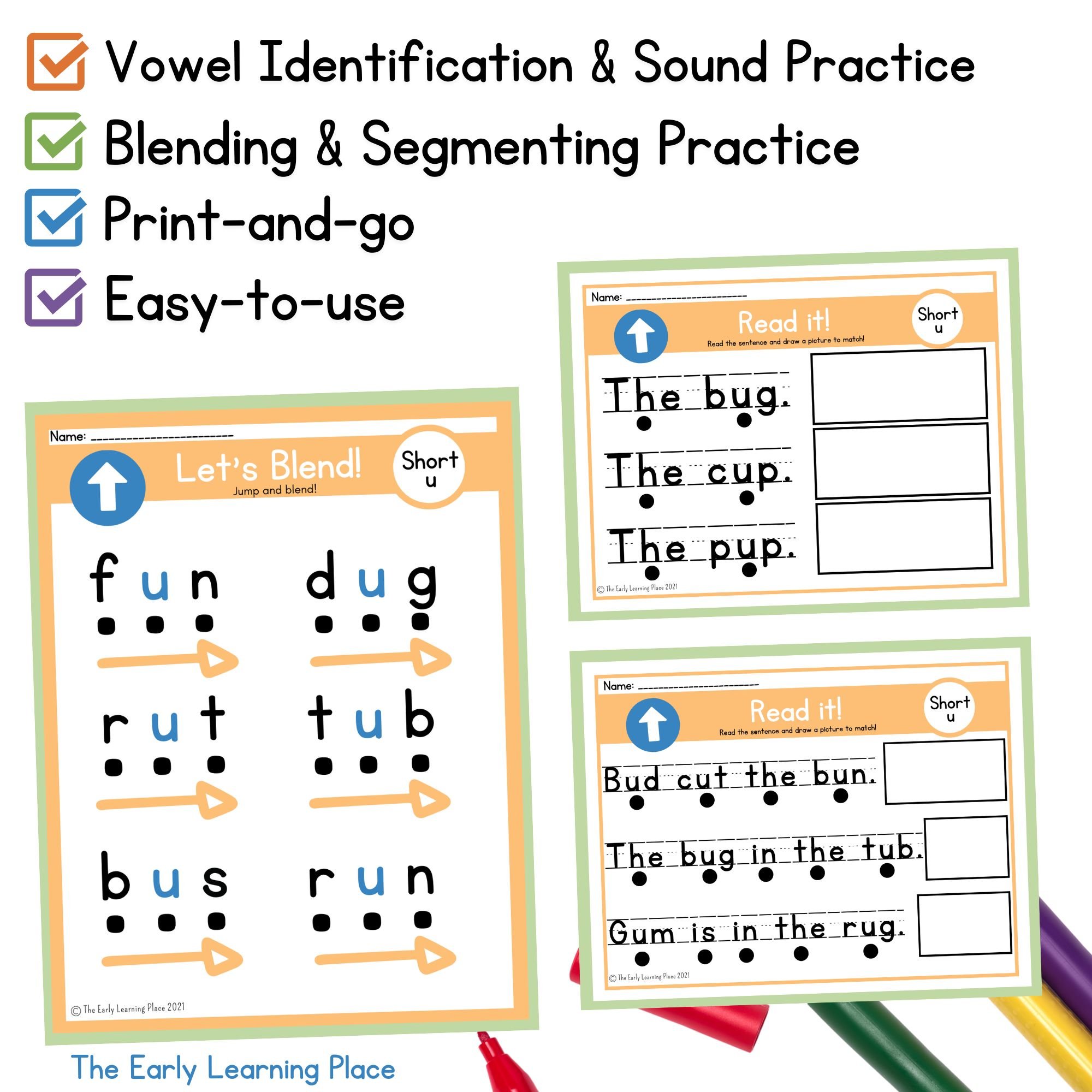 Holiday / Seasonal Blending Cards | Graphemes | Blending Drills — The ...