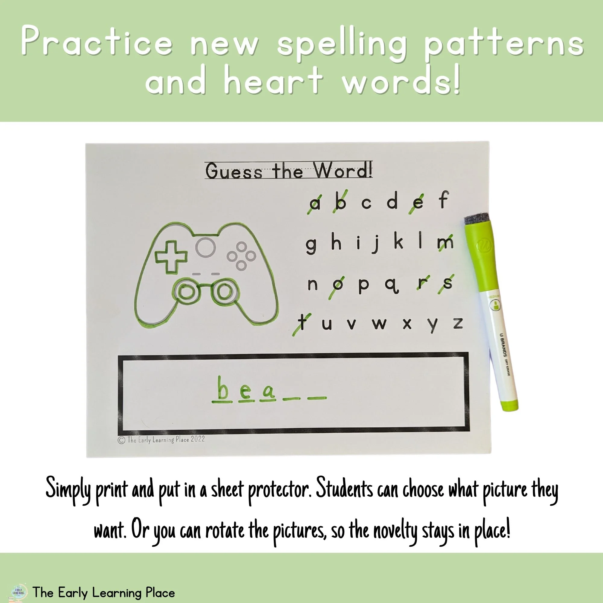 Holidays and Seasons Guess the Word! Phonics Games - Alternative to ...