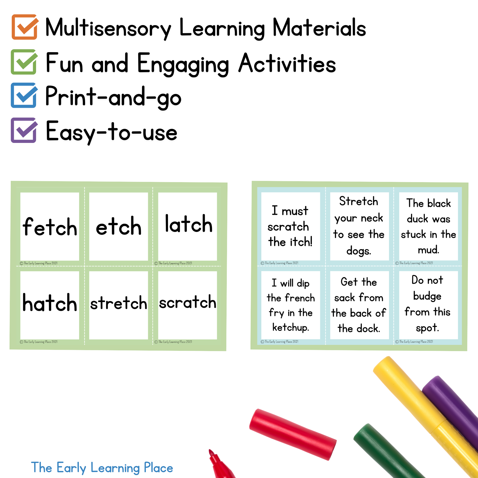 1-1-1 Rule Poster and Activities — The Early Learning Place
