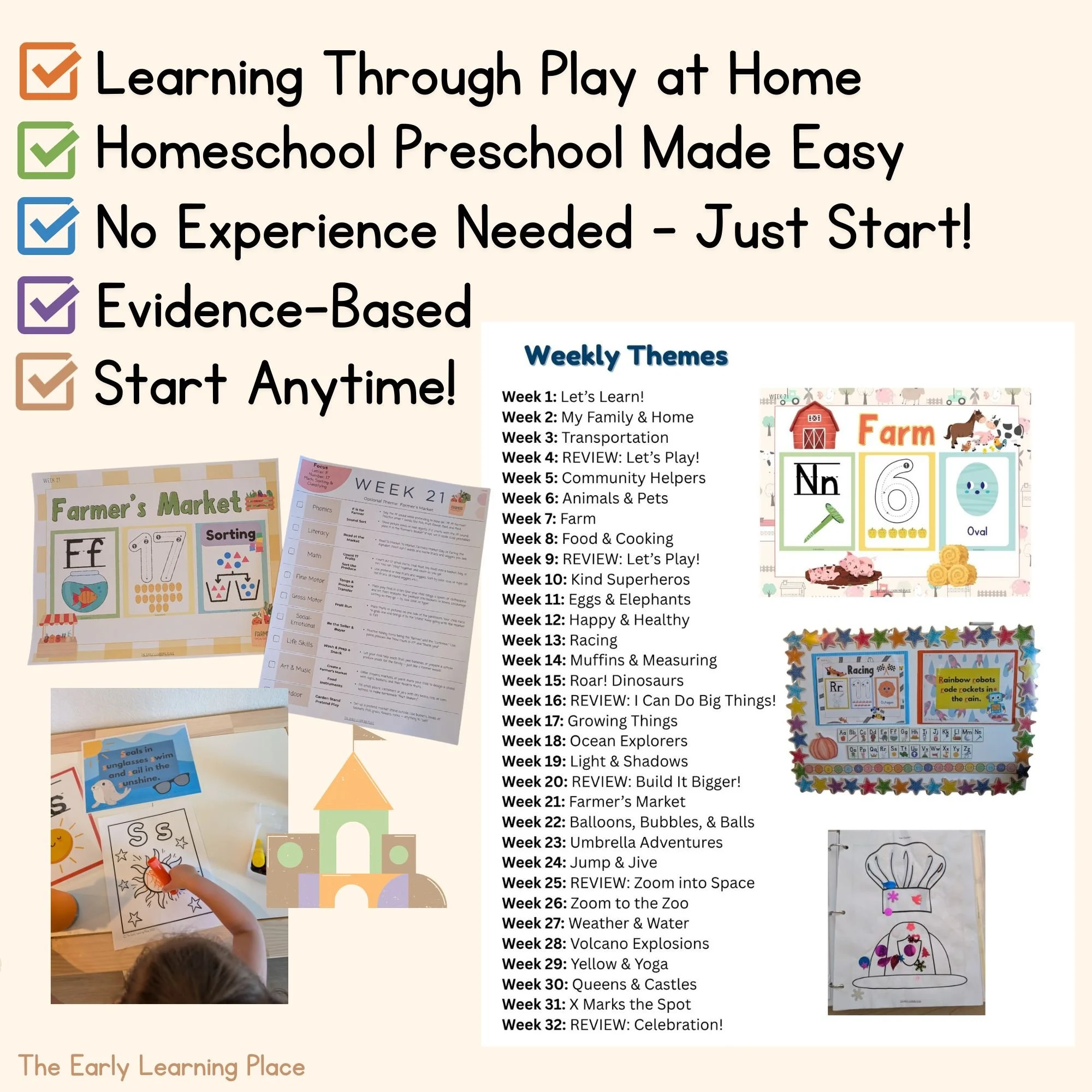 The Importance of Early Learning at Home A Gentle, Play-Based Preschool ...